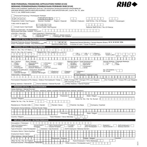 1.1 pf normal application form v14 | PDF