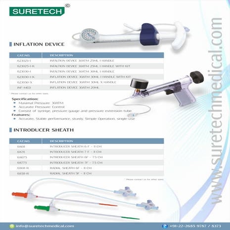 Cardiology Equipment By Suretech Medical Inc | PDF