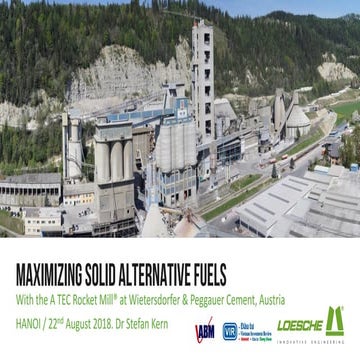 Maximizing Solid Alternative Fuels | PDF