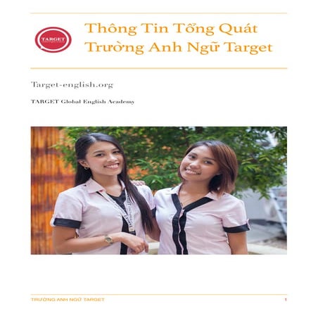 TRƯỜNG ANH NGỮ TARGET - CEBU | PDF