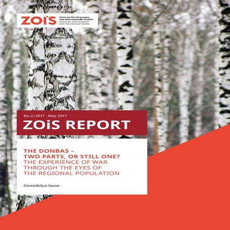 The Donbas - two parts, or still one? | PDF