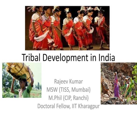 1.4 tribal development in india | PPTX