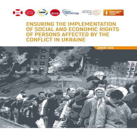 Ensuring the implementation of social and economic rights of persons ...