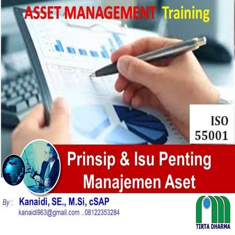 Prinsip & Isu Penting Manajemen Aset_ Materi Training "ASSET MANAGEMENT ...