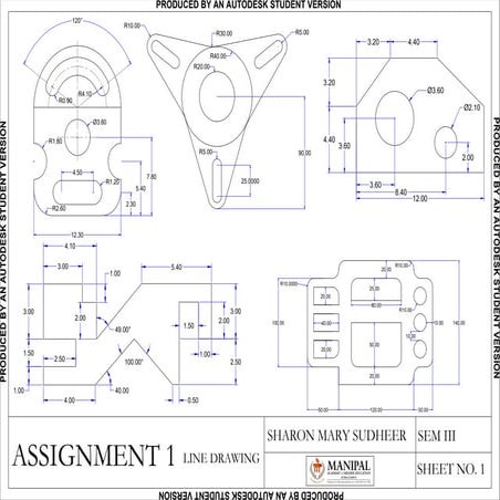 Autocad Project Architecture | PDF