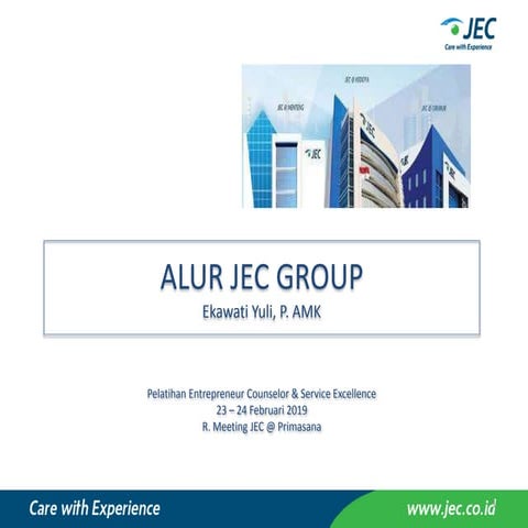 1. alur jec group | PPTX