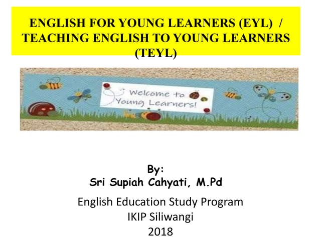 English materials for young learners | PPTX
