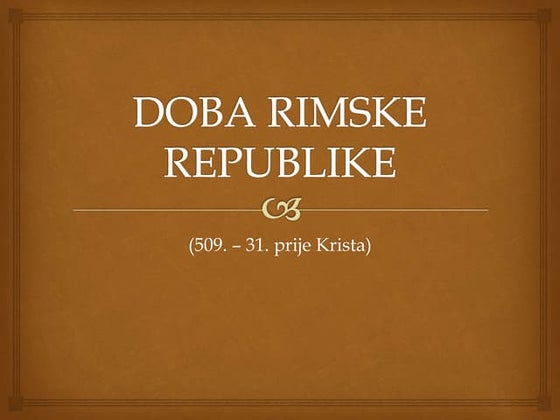 Rimske provincije na tlu današnje hrvatske | PPTX