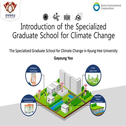 1.3a Introduction of the Specialized Graduate School for Climate Change ...