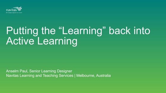 Active-Learning-Strategies-Engaging-Todays-Learners.pptx | Professional ...