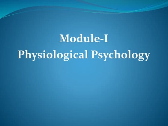 History of biopsychology/Physiological Psychology | DOCX | Biological ...