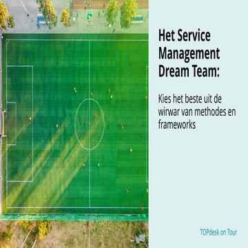 Servicedesking - FFF2017 | PDF