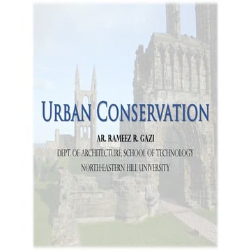 Introduction to conservation | PPT