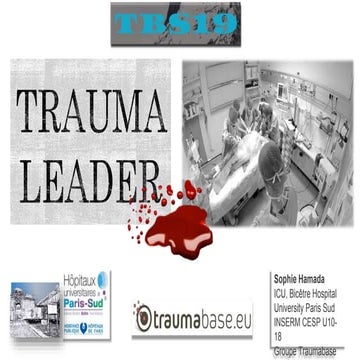 Trauma team leadership | PPTX