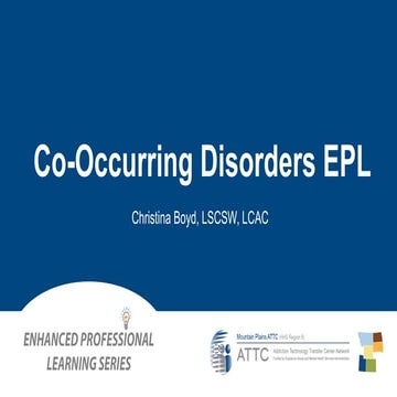 Common Mental Health Disorders Co-Occurring with Substance Use | PDF