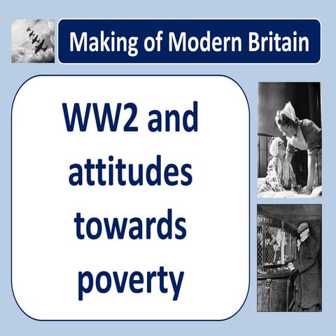 Making of Modern Britain 1880-1951 - wartime experiences and attitudes ...