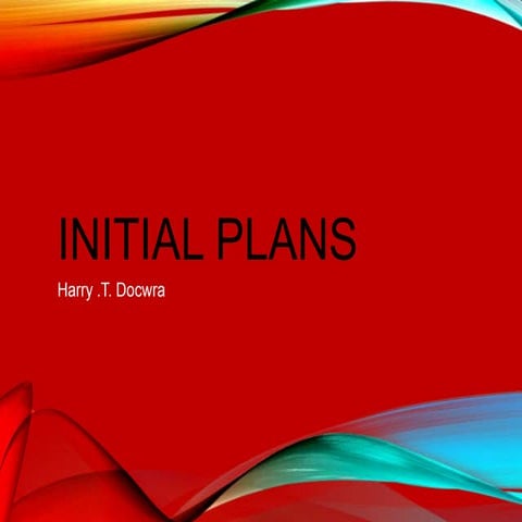 1. fmp initial plans | PPTX