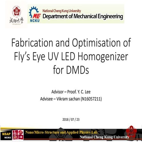 Laser Beam Homogenizer | PPTX
