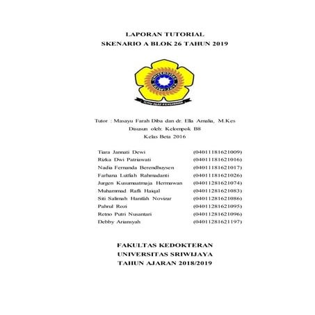 1.laporan skenario a blok 26 tahun 2019 | PDF