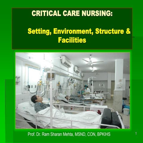 1.2. critical care setting, environment, sturcture and facilities | PDF