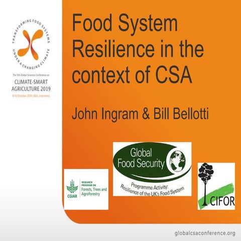 Day2_SideEvent_John Ingram & Bill Bellotti | PPT