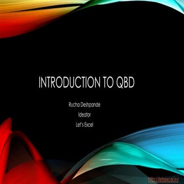 introduction to qbd | PDF