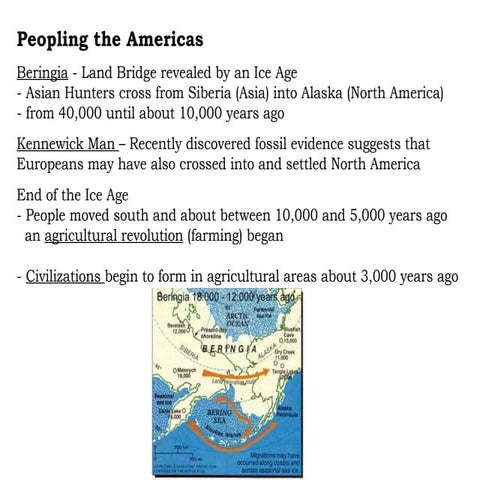 1.1 peopling the_americas | PPT