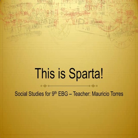 Sparta | PPTX