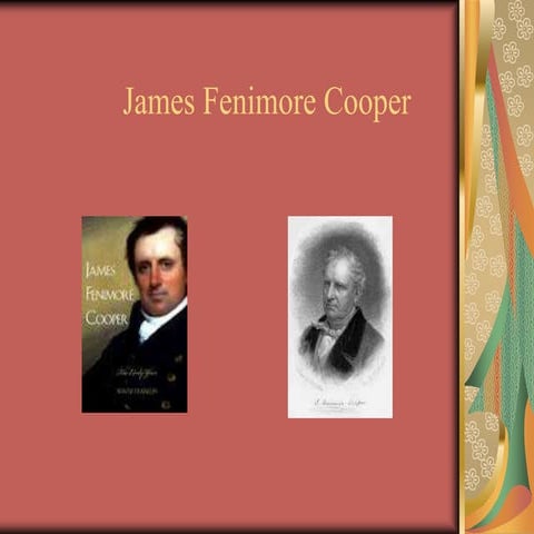 1 2-4 james fenimore cooper | PPTX | Fiction | Books and Literature