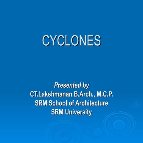 cyclone | PPT | Geography | Science