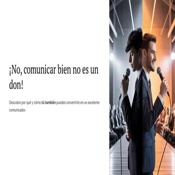 ¡No, comunicar bien no es un don! - DI - GP - 1-2 | PDF