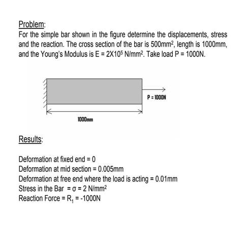 1. 1 d bar element axial | PPT
