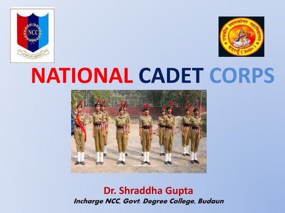 National Cadet Corps (NCC) | PPT