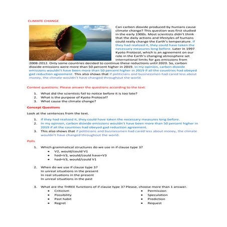 if clause type 3 reading | PDF