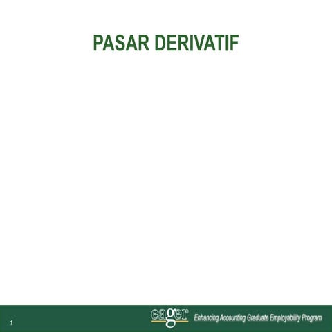 11 Pasar Derivatif | PPT