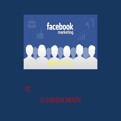 facebook marketing | PPTX