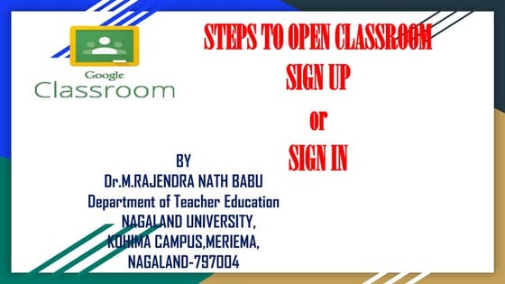 Google classroom - Steps to join | PDF