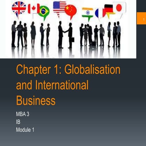 1. Globalization and International Business | PPTX