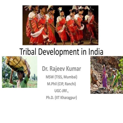 1.4 revised tribal development in india | PPTX