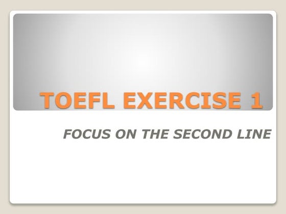 TOEFL Exercise 9 - “ALMOST NEGATIVE” Expression | PPTX | Barbecues and ...