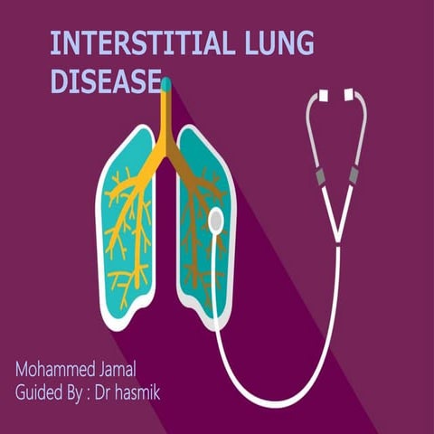 interstitial lung disease (ilD) | PPT