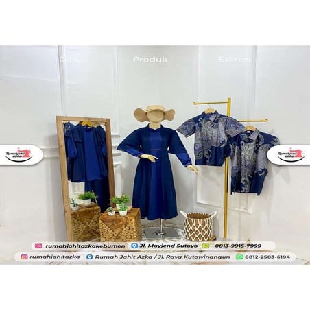 Sarimbit Keluarga Model Custom by Rumah Jahit Azka | PDF