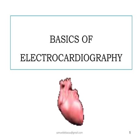 The Basics of ECG Interpretation | PPTX