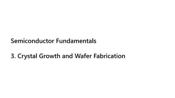 Semiconductor Fundamentals 21 Ppt