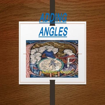 1. adding angles | PPTX