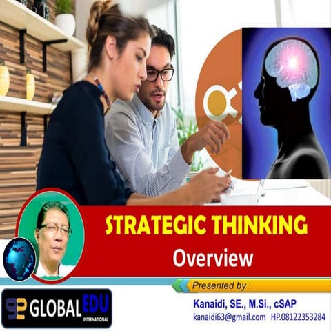 STRATEGIC THINKING Overview _Training "STRATEGIC THINKING" | PPT
