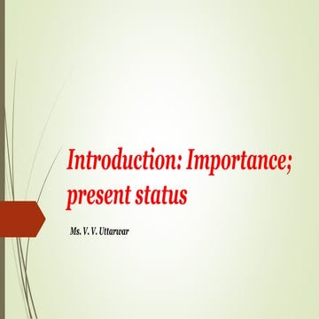Introduction importance; present status of PHT | PPTX
