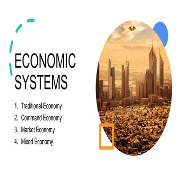Types of Economic Systems | PPTX