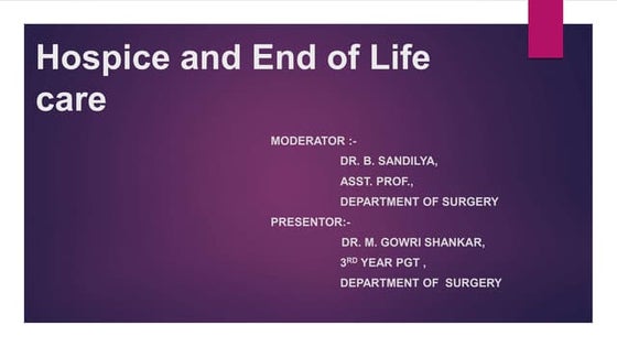 Hospice Care | PPT