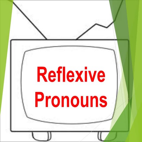 1. reflexive prononuns | PPT
